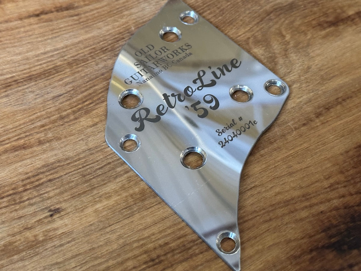 Guitar Plates Engraving – Fireseed Arts Studios